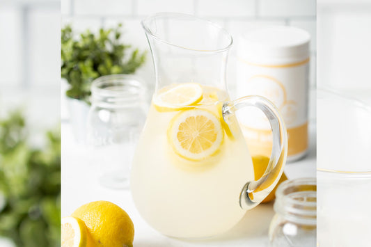 Recipe: Easy & Refreshing Collagen Lemonade! With Collagen Peptides
