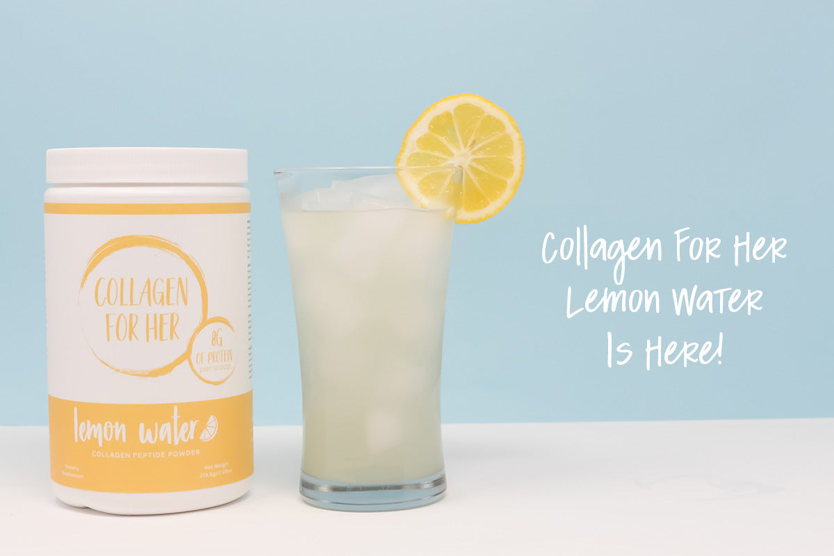Collagen For Her Lemon Water Is Here! | Collagen Peptides for Women